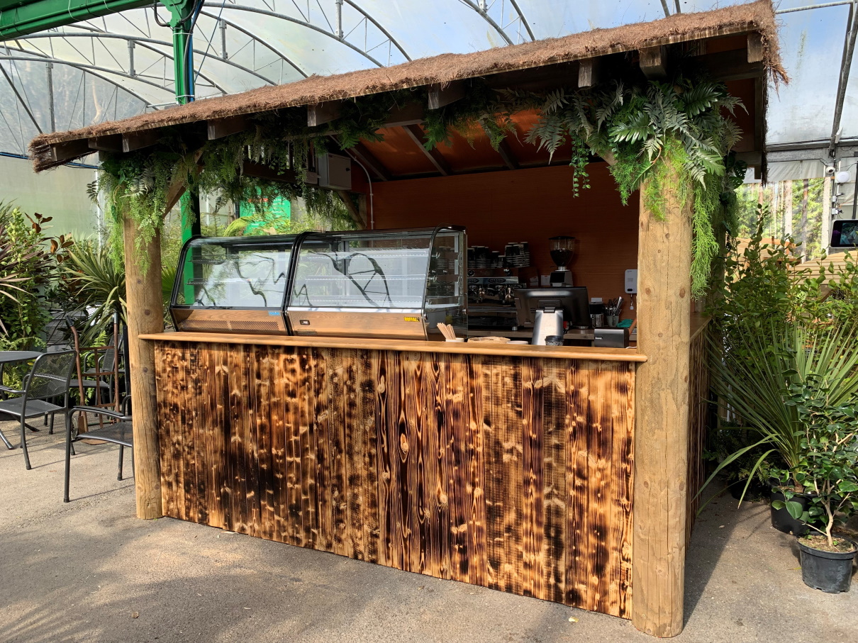 The Palm Tree Bistro is set in the heart of the garden centre